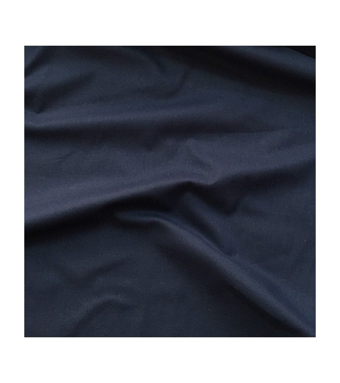 Tissu uni bleu pour sashiko